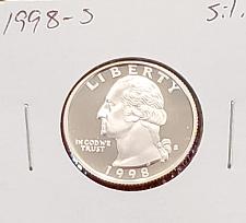 1998 S Washington Quarter Silver Proof Coin Value Prices, Photos & Info