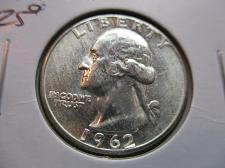 1962 Washington Silver Quarter Coin Value Prices, Photos & Info