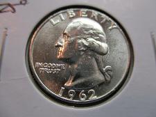 1962 Washington Silver Quarter Coin Value Prices, Photos & Info