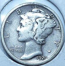 1920 Mercury Silver Dime Coin Value Prices, Photos & Info