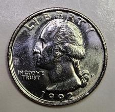 1992 P Washington Quarter Coin Value Prices, Photos & Info