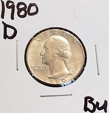 1980 D Washington Quarter Coin Value Prices, Photos & Info