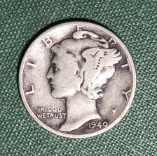 1940 D Mercury Silver Dime Coin Value Prices, Photos & Info