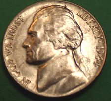 1944 P Jefferson Silver Wartime Nickel Coin Value Prices, Photos & Info