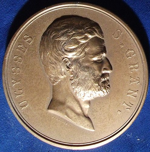 Ulysses S. Grant Presidential Bronze Medal - For Sale, Buy Now Online ...