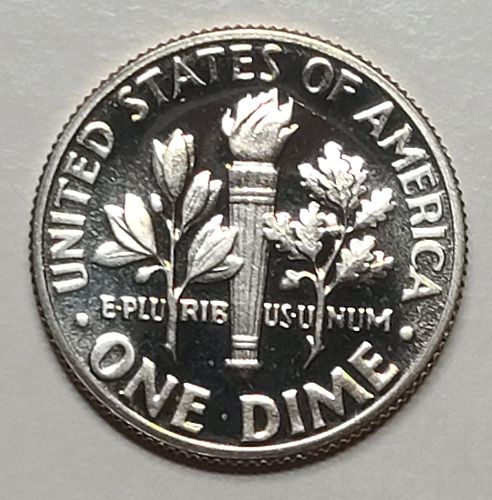 1977-S Roosevelt Dime Proof-65 (GEM) Near Full Bands - For Sale, Buy ...