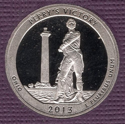 2013 S Perrys Victory America The Beautiful Quarters: Proof -#02-017 ...