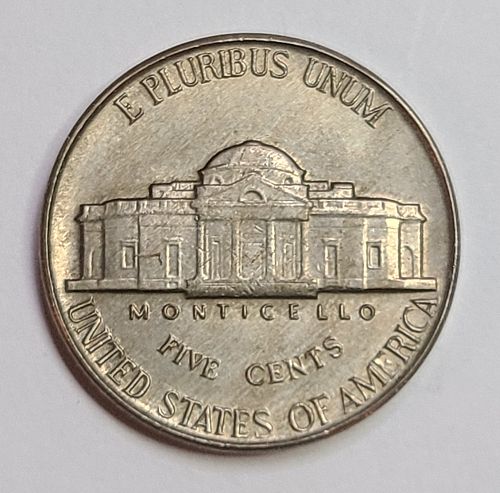 1949 Jefferson Nickel Almost Uncirculated-58 - For Sale, Buy Now Online ...