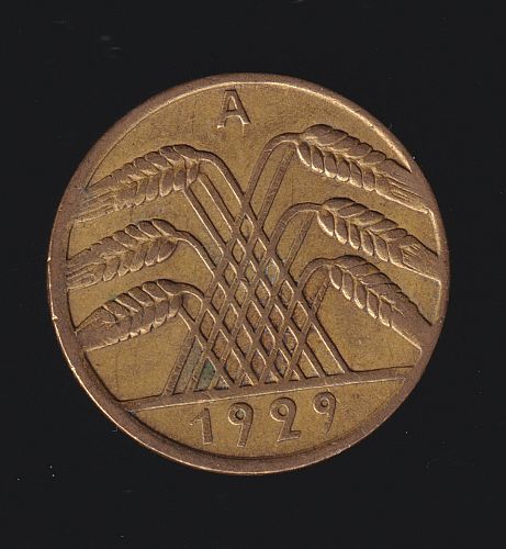 GERMANY Weimar Republic KM40 10 Reichspfennig 1929A VF20 - For Sale ...