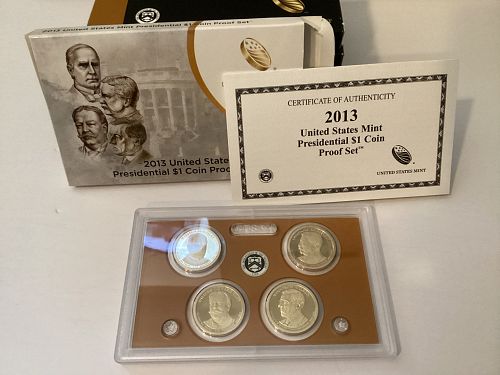 2007-2016 S Presidential Dollar Proof Sets Complete In US Mint ...