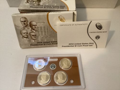 2007-2016 S Presidential Dollar Proof Sets Complete In US Mint ...