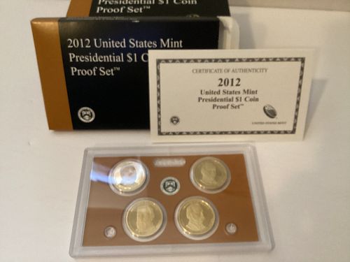 2007-2016 S Presidential Dollar Proof Sets Complete In US Mint ...