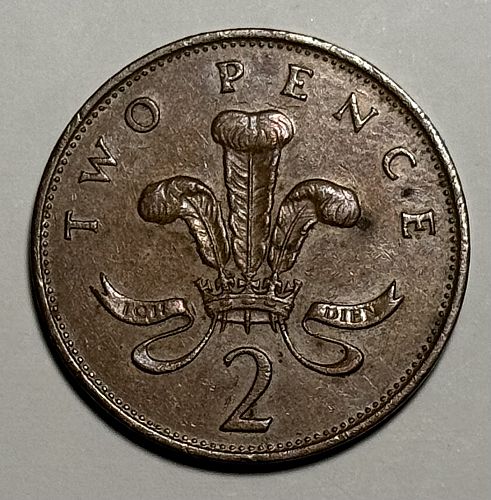1988 Great Britain 2 New Pence - For Sale, Buy Now Online - Item #766543