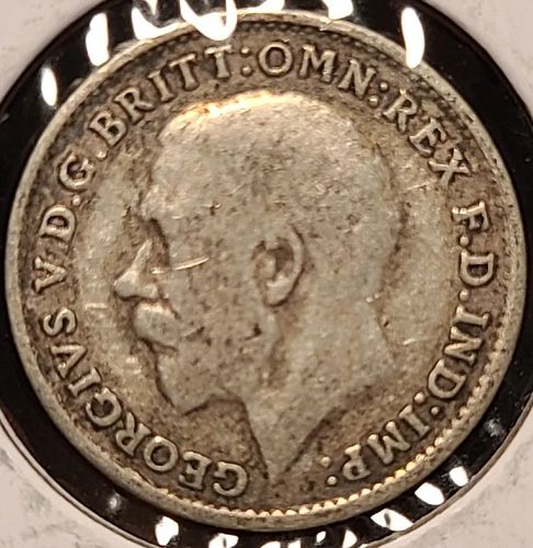 British 1903 *SILVER* Three Pence Coin - GREAT CONDITION & 121 Years ...