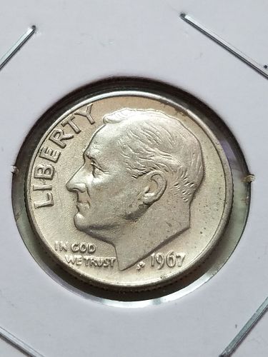 1967 P Roosevelt Dime DDO - For Sale, Buy Now Online - Item #779977