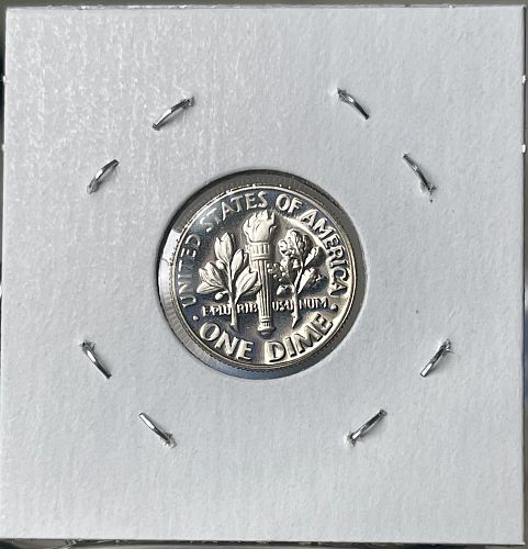 1985-S Roosevelt Clad Proof Dime • Cameo Proof Direct from MPS - For ...