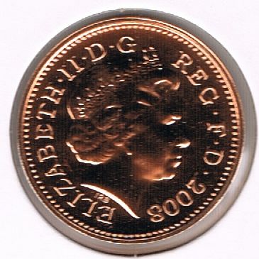 1 Penny - Elizabeth II, United Kingdom, 2000 BU - For Sale, Buy Now ...