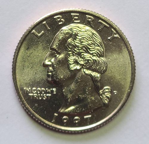 1997-P Washington Quarter MS-64 (Near Gem) - For Sale, Buy Now Online ...