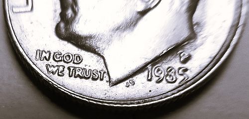 1985-P Roosevelt Dime Error Coin - For Sale, Buy Now Online - Item #819093