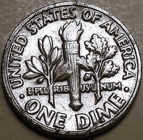 1985-P Roosevelt Dime Error Coin - For Sale, Buy Now Online - Item #819093