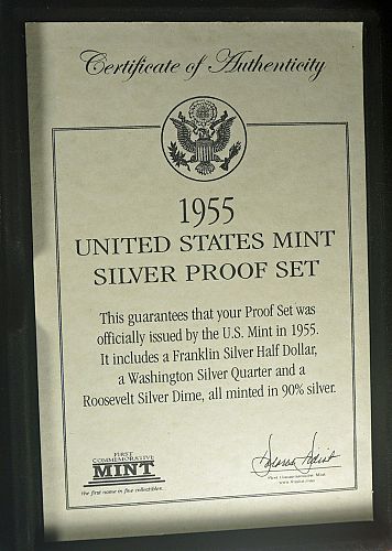 1955 Proof Set - For Sale, Buy Now Online - Item #824451