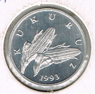 1 Lipa, Croatia, 1993 - For Sale, Buy Now Online - Item #833051