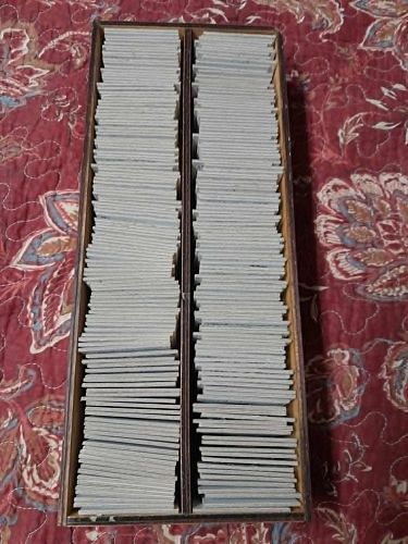 Coin Flip Storage Box KIT (~3/16 inch wall thickness) Wooden Double Row ...