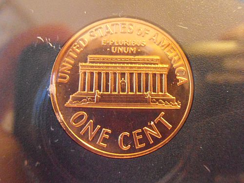 1970 S Small Date Lincoln Cent AND 40% Silver Kennedy half in a PROOF ...