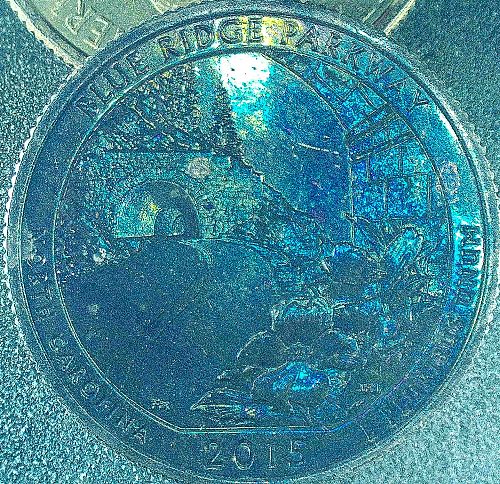 2015 S Blue Ridge Parkway America The Beautiful Quarters: Uncirculated ...