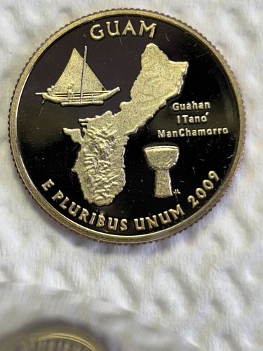 2009 S Guam 50 States and Territories Quarters: Proof - For Sale, Buy ...