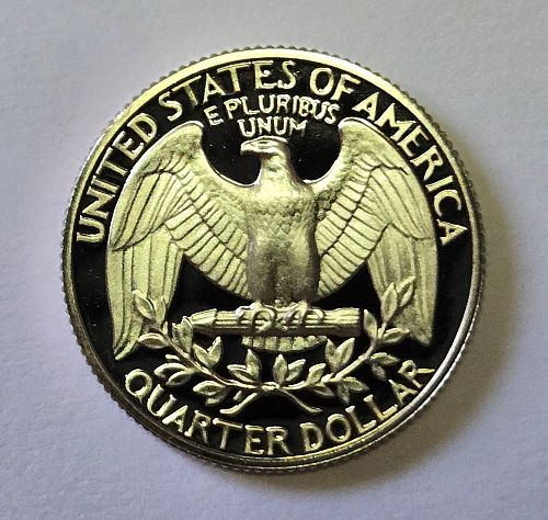 1985-S Washington Quarter Proof-64 (Near Gem) - For Sale, Buy Now ...