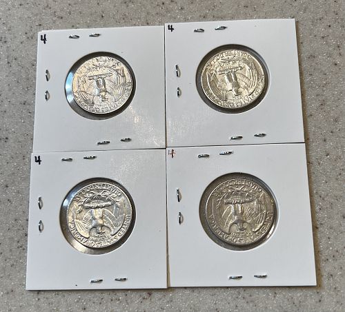 1964 D Washington Quarters - For Sale, Buy Now Online - Item #908248