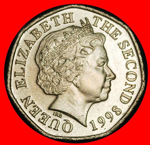 GREAT BRITAIN (1998-2016): JERSEY★ 20 PENCE 1998 LIGHTHOUSE! ELIZABETH ...