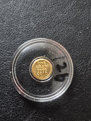 1 GRAM .999 GOLD ROUND BULLION PG&G - For Sale, Buy Now Online - Item ...