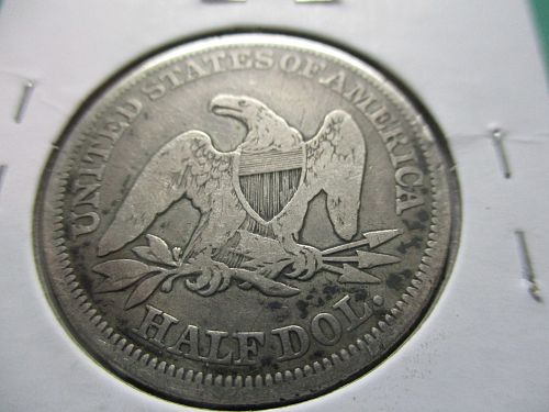 1858 VG8 Seated Liberty Half Dollar. Item: 50 SL58-02. - For Sale, Buy ...