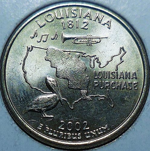 2002-P Louisiana Quarter - For Sale, Buy Now Online - Item #922240