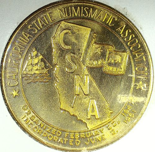 1986 George Washington CSNA 78th Convention Medal/Token 27 G - For Sale ...