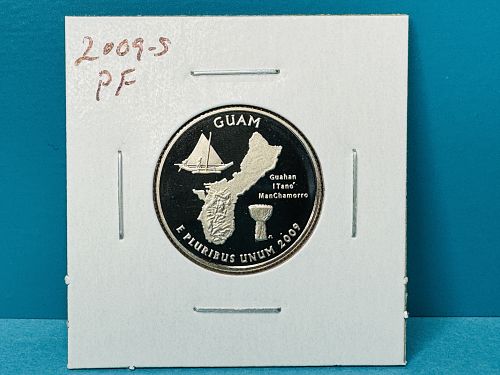 2009-S Proof Guam 50 State Quarter - For Sale, Buy Now Online - Item ...