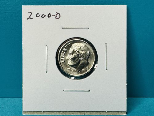 2000-D Roosevelt Dime - For Sale, Buy Now Online - Item #937095