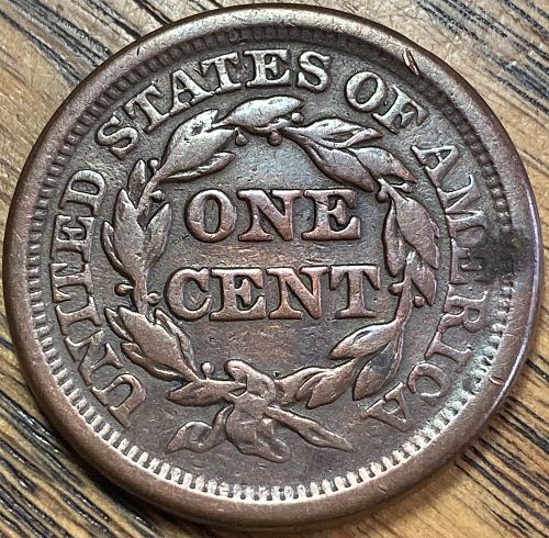 1849 large cent in VERY FINE condition - For Sale, Buy Now Online ...
