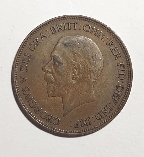 1931 Great Britain One Penny - For Sale, Buy Now Online - Item #944854