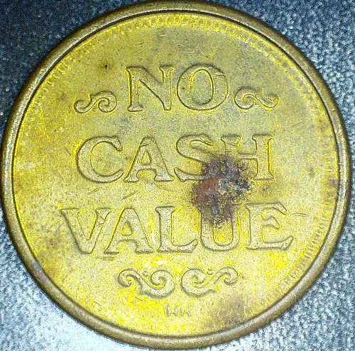 Bullwinkle's Family Fun Center Santa Clara, CA Amusement Token - For ...