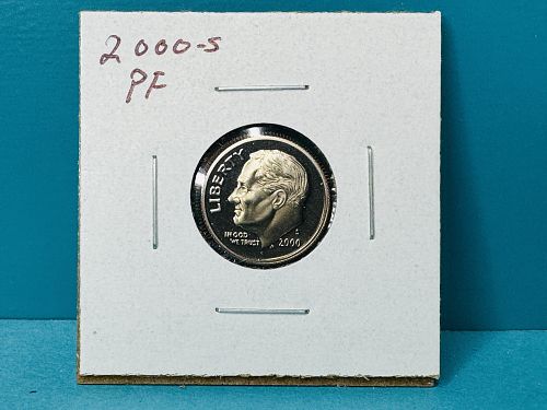 2000-S Proof Clad Roosevelt Dime - For Sale, Buy Now Online - Item #948460