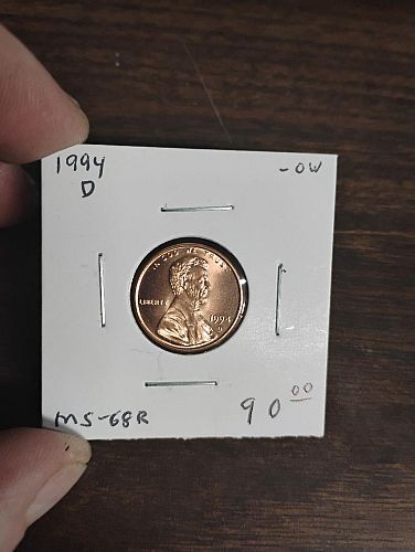 1994-D LINCOLN MEMORIAL CENT MS-68 RED - For Sale, Buy Now Online ...