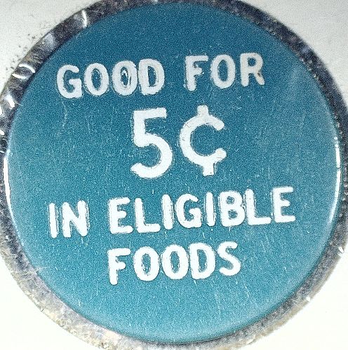 Vintage Peter's IGA Stores, Syracuse NY G/F 5 Cent Trade Token - For ...