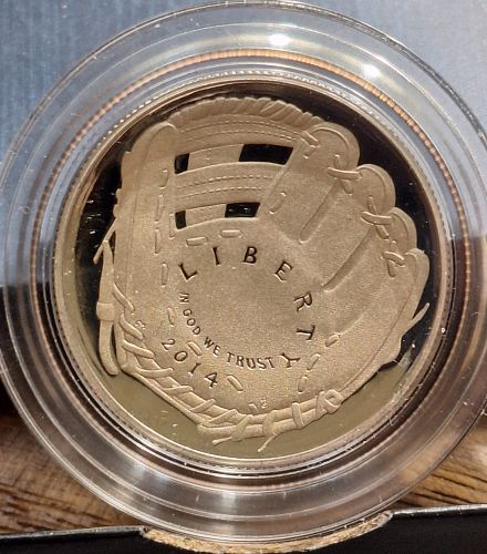 2014 Baseball Hall of Fame Coin - For Sale, Buy Now Online - Item #952718