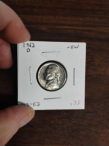 1962-D JEFFERSON NICKEL MS-62 - For Sale, Buy Now Online - Item #952724