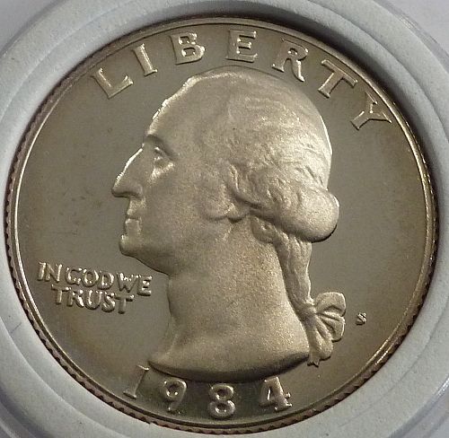 1984-S PROOF WASHINGTON QUARTER # 135-35 - For Sale, Buy Now Online ...