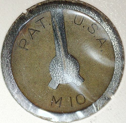 1940s Goetz M10 Anticounterfeit Telephone Token 18mm - For Sale, Buy ...