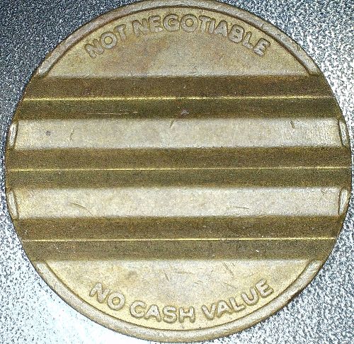 Malibu Castle & Showboat Fun Centers Money Arcade coin Medal Slotted ...